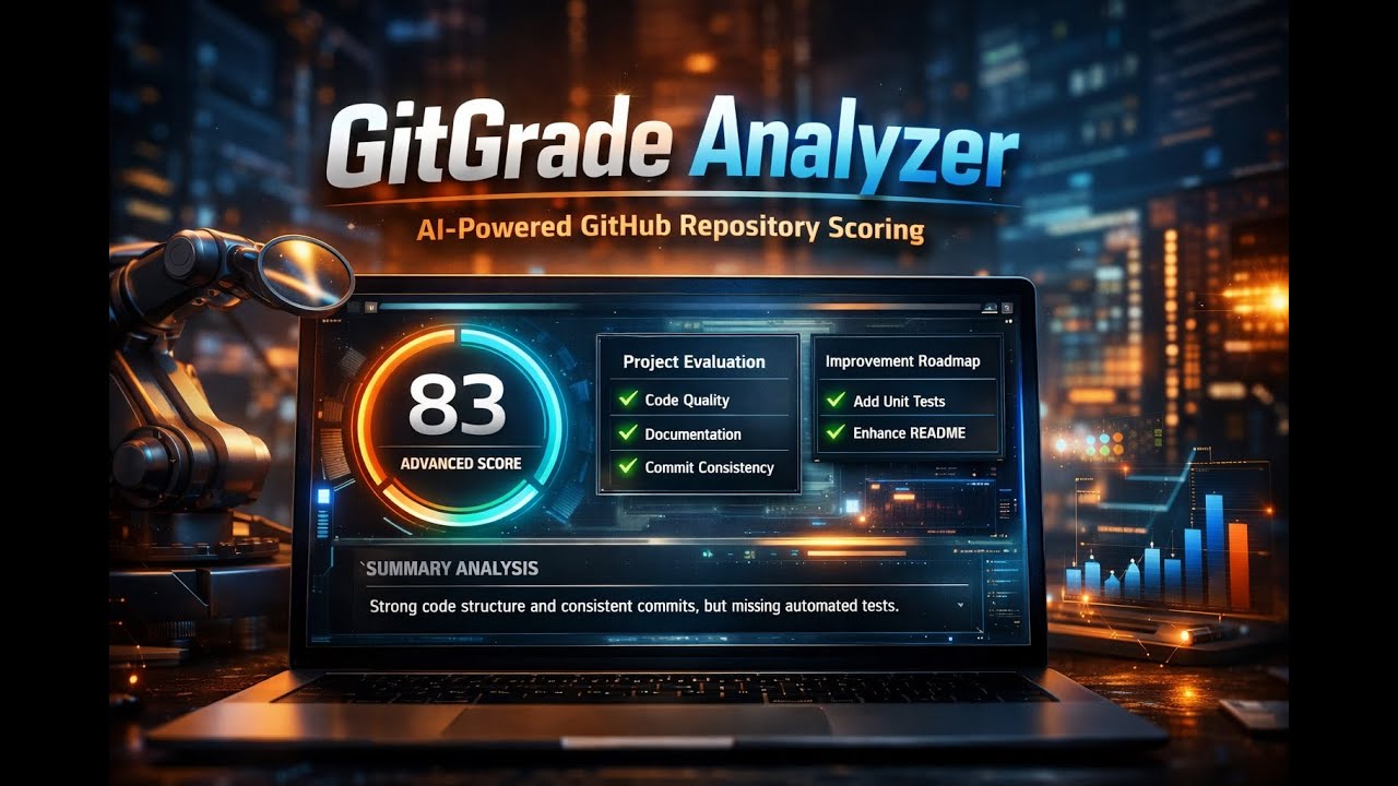 GitGrade Analyzer | AI-Powered GitHub Repository Scoring & Feedback Tool (Hackathon Project ...