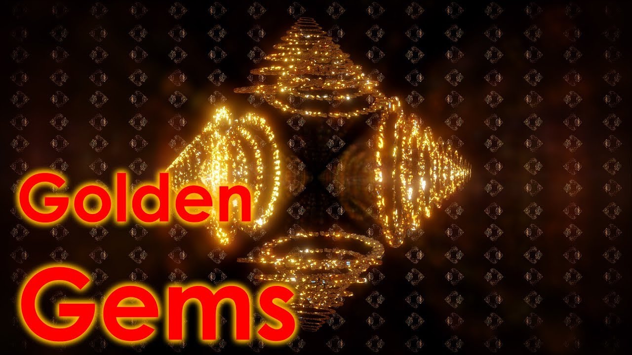 Blender - Golden Gems - YouTube