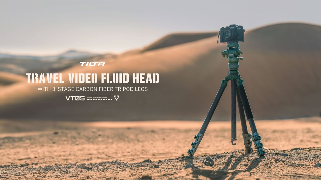Tilta VT05 Travel Video Fluid Head 3-Stage Carbon Fiber Tripod - YouTube