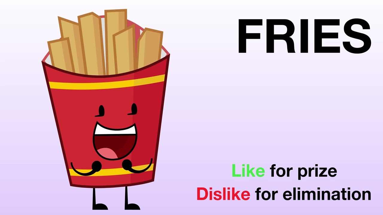 Vote for Fries (BFDIA 12) Realtime YouTube Live View Counter 🔥 ...