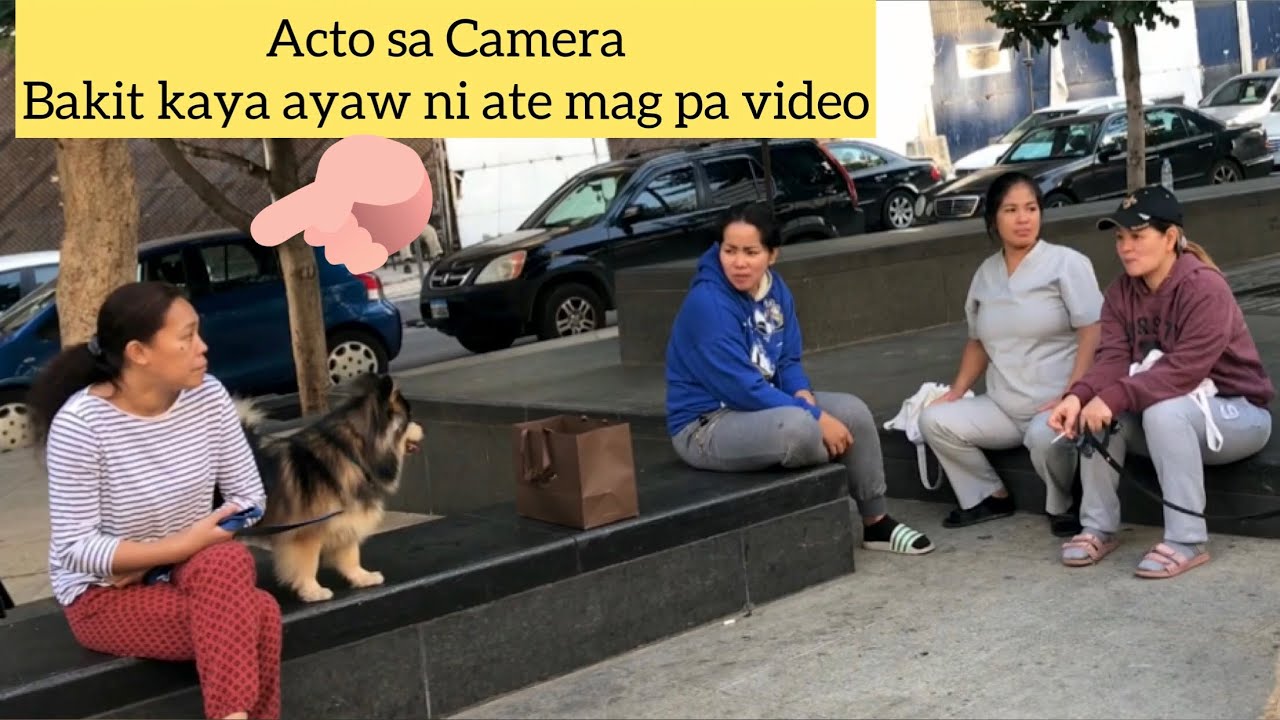 Bakit kaya umiiwas palagi si ate sa Camera, - YouTube