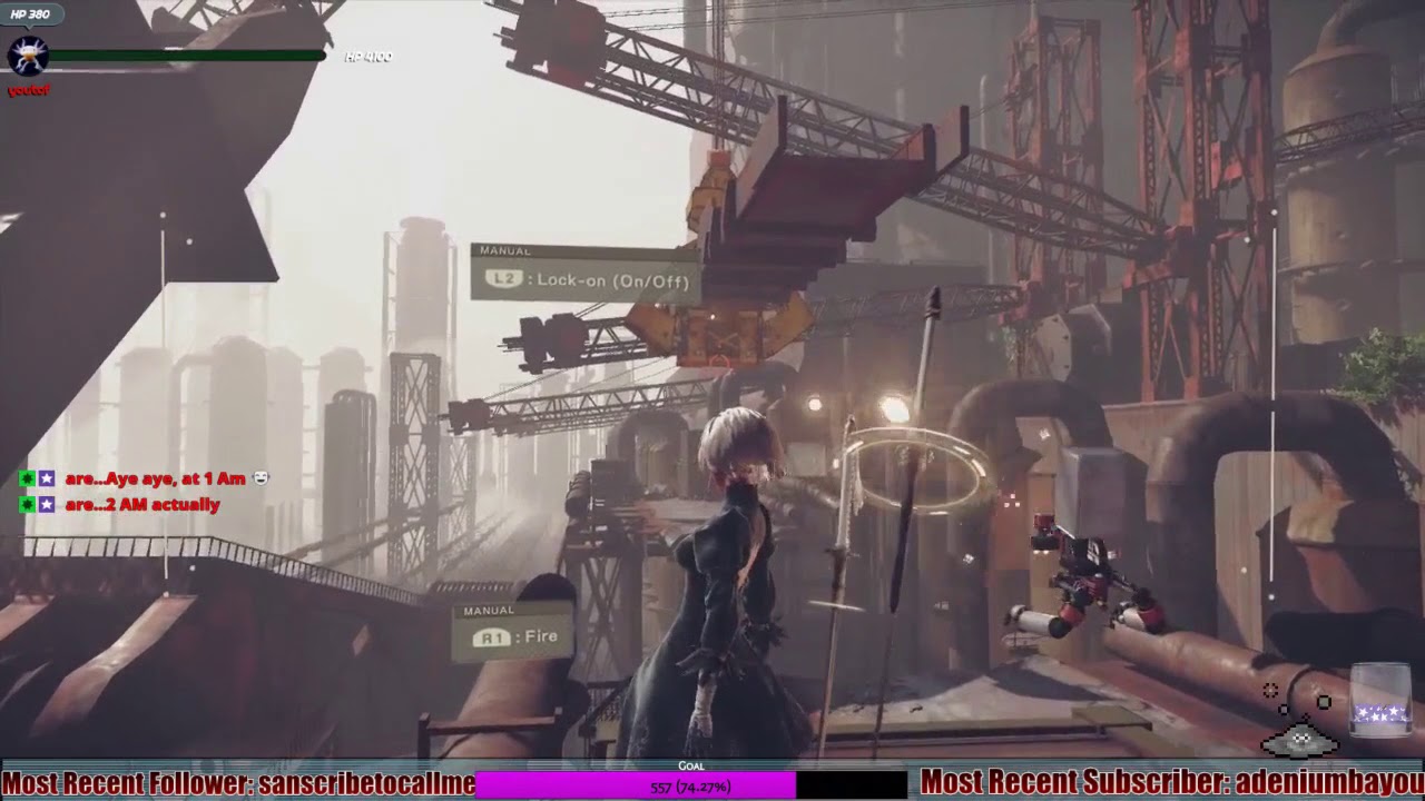 Nier: Automata - 1 - Flight Control - YouTube