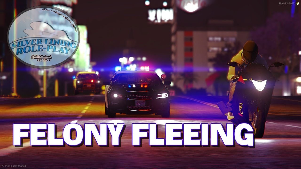 SLRP🔴| Felony Fleeing | Real Police Roleplay | #FiveM #gtav - YouTube