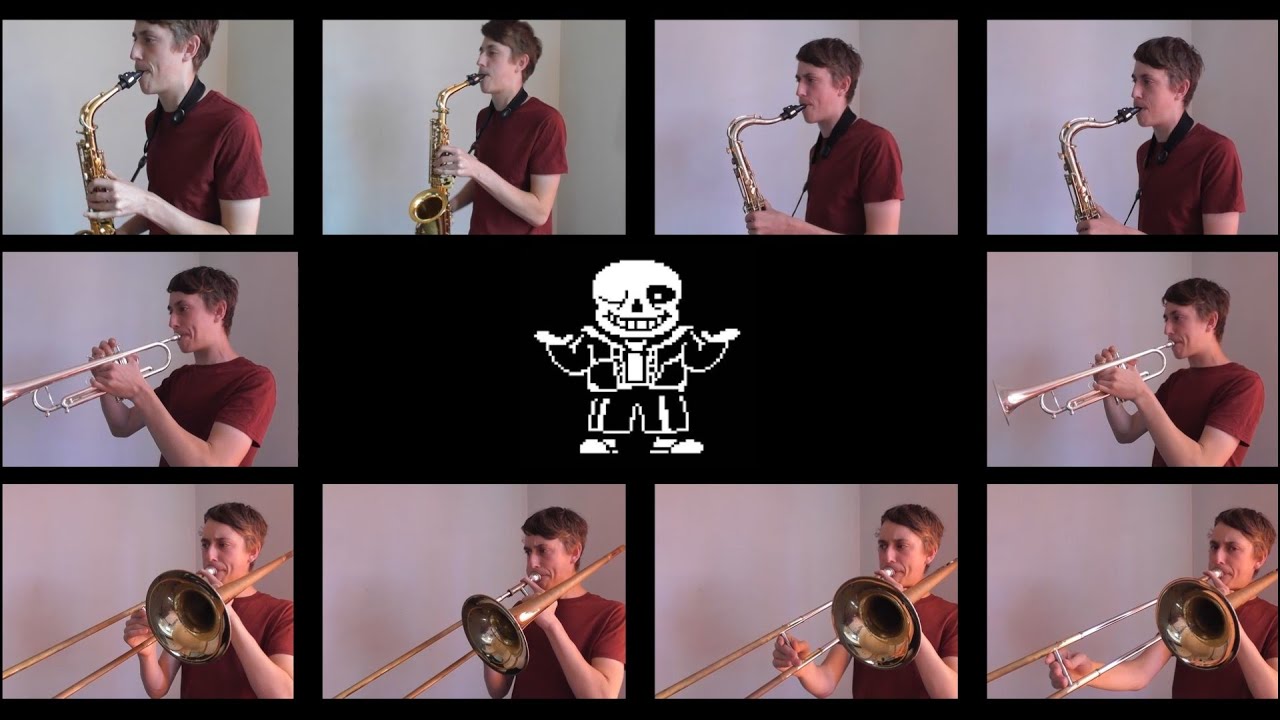 Undertale - Megalovania (One Man Band) - YouTube