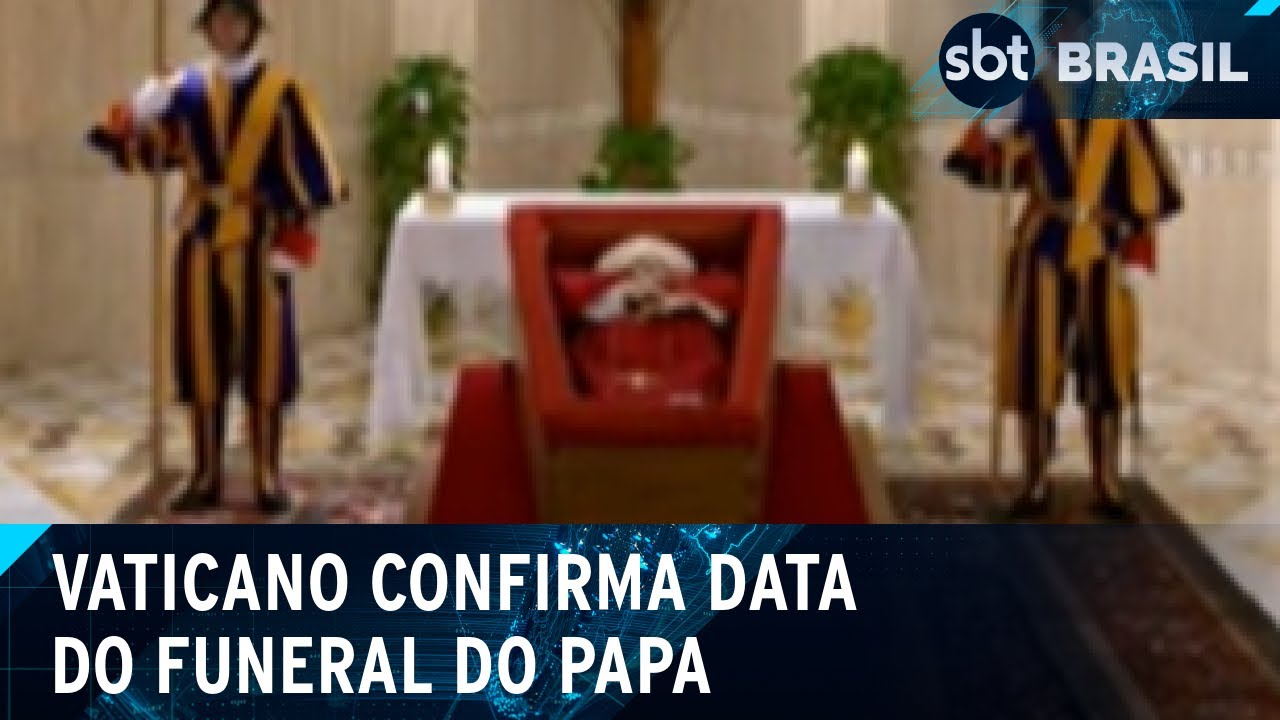 Funeral do papa Francisco acontecerá no sábado (26), diz Vaticano | SBT ...