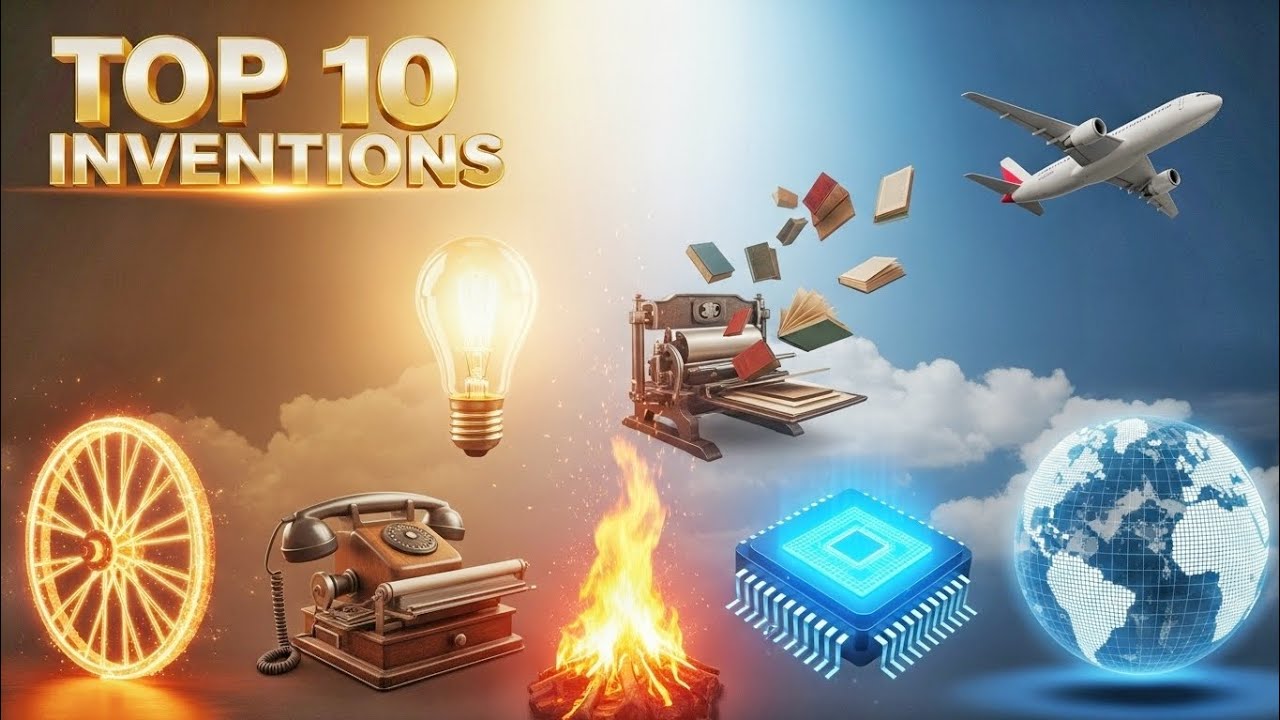 Top 10 Greatest Inventions in Human History 🌍 | World-Changing Ideas ...
