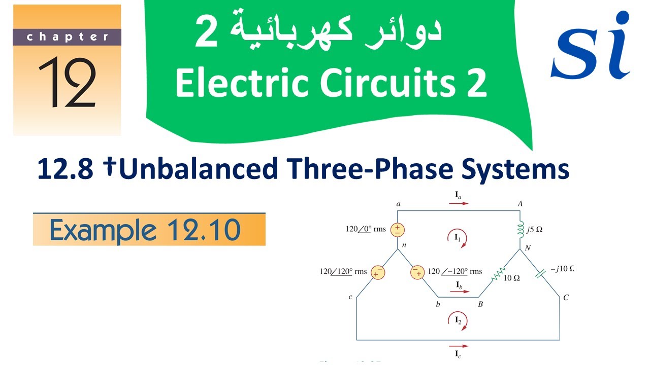 Electrical Circuits | CHAPTER 12 Three-Phase Circuits | 12.8 Unbalanced ...