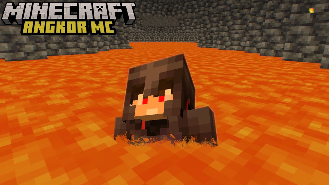 មិនខ្វះ Lava ដុត item ទៀតនោះទេនៅក្នុង AngkorMC S1 - Minecraft | Sengg - YouTube