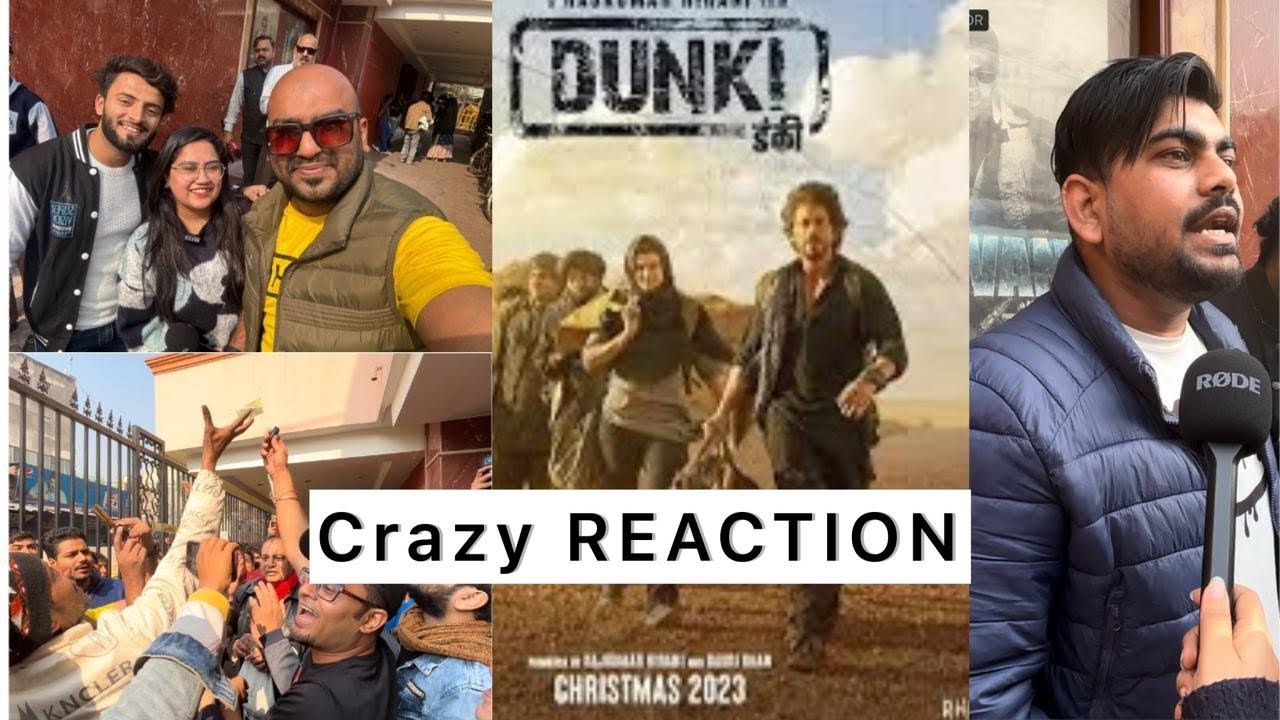 DUNKI MOVIE REVIEW || Crazy fan of SRK || DUNKI - YouTube