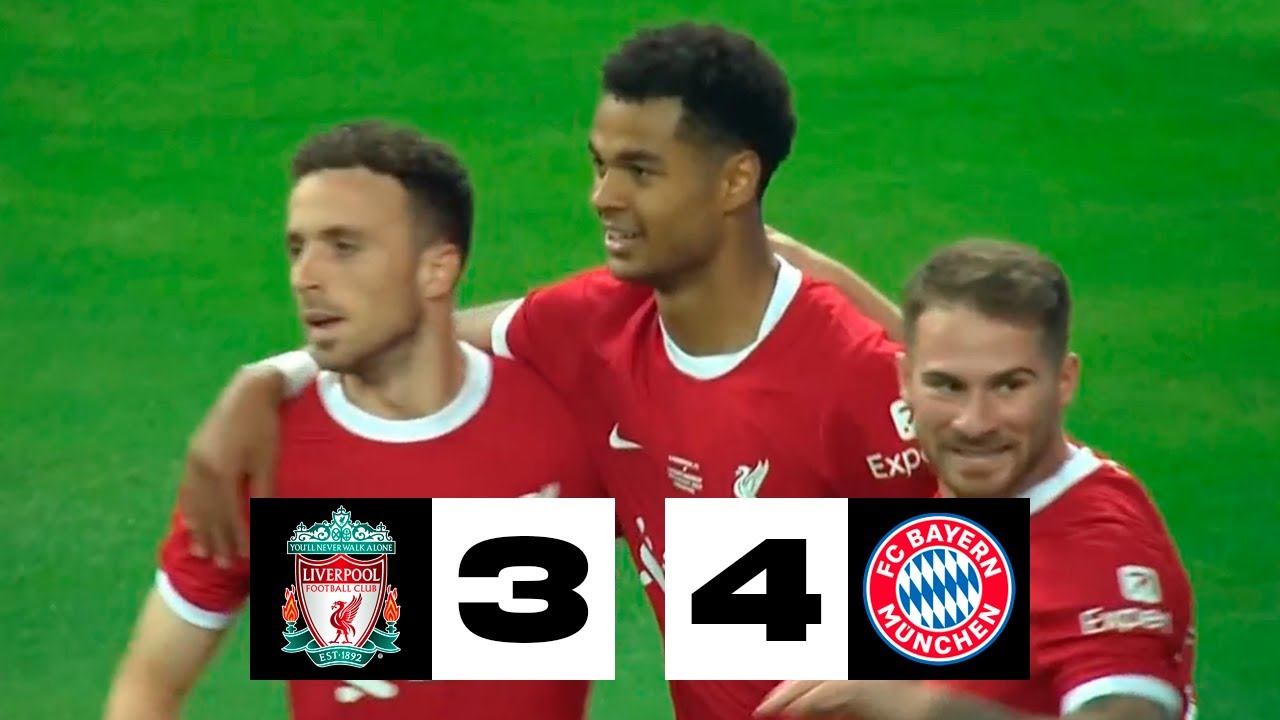 Liverpool vs Bayern Munich 3-4 All Goals & Highlights 2023/24 - YouTube