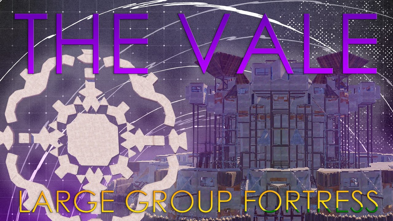 The Vale - Large Group 4x4 - Anti Siege - Chinawall - 2024 Rust Base ...