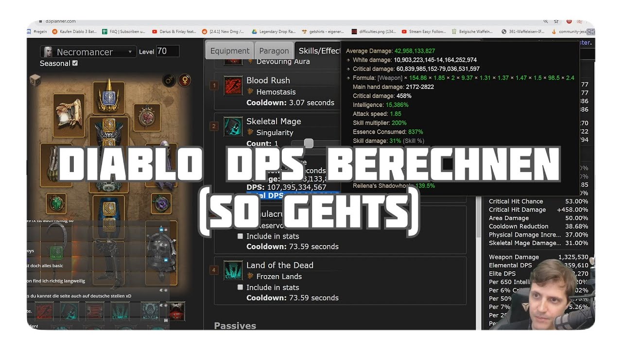 Diablo 3: DPS Berechnen (Anleitung, Acc, D3 Planner) - YouTube