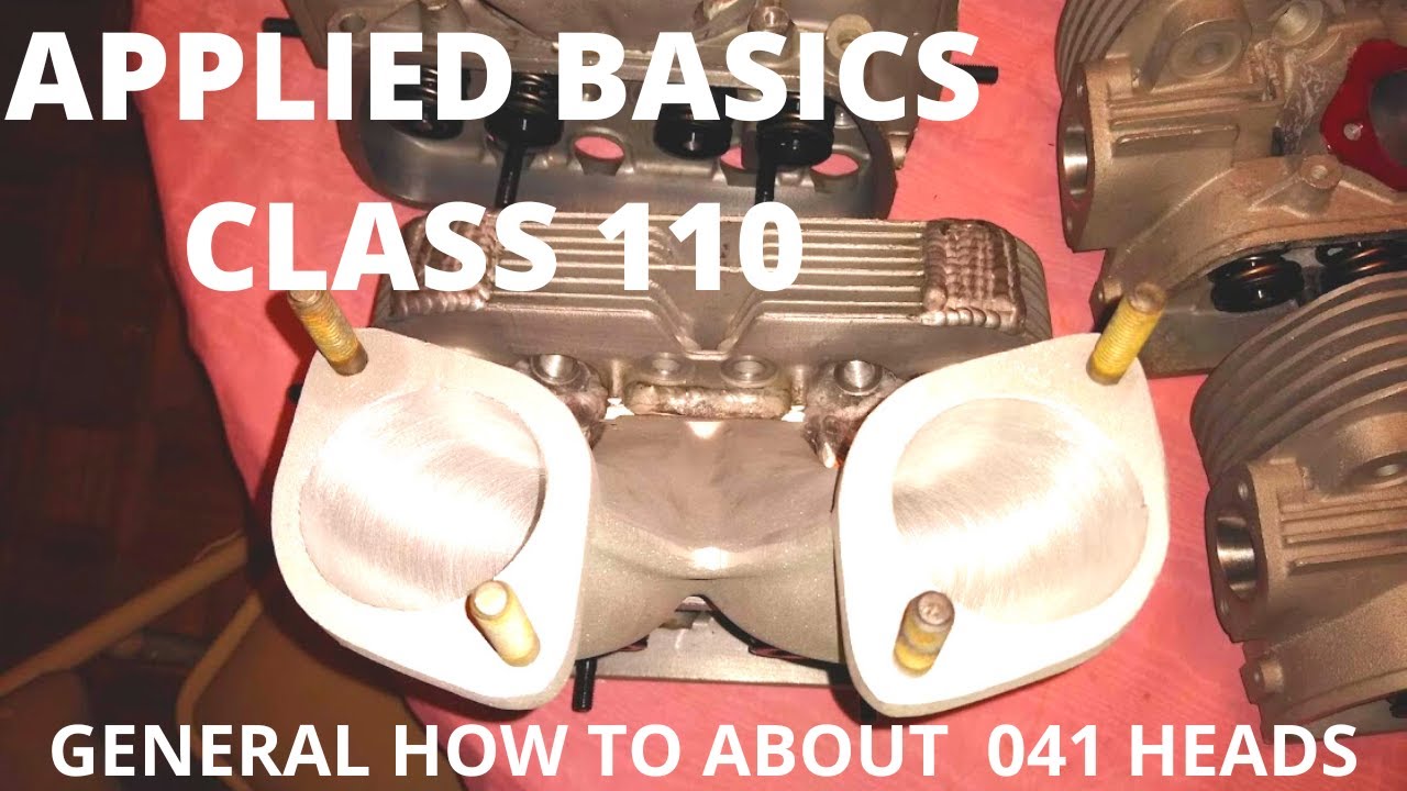 HOW TO INSPECTION of the Volkswagen 041 Factory Heads. Class 110 - YouTube