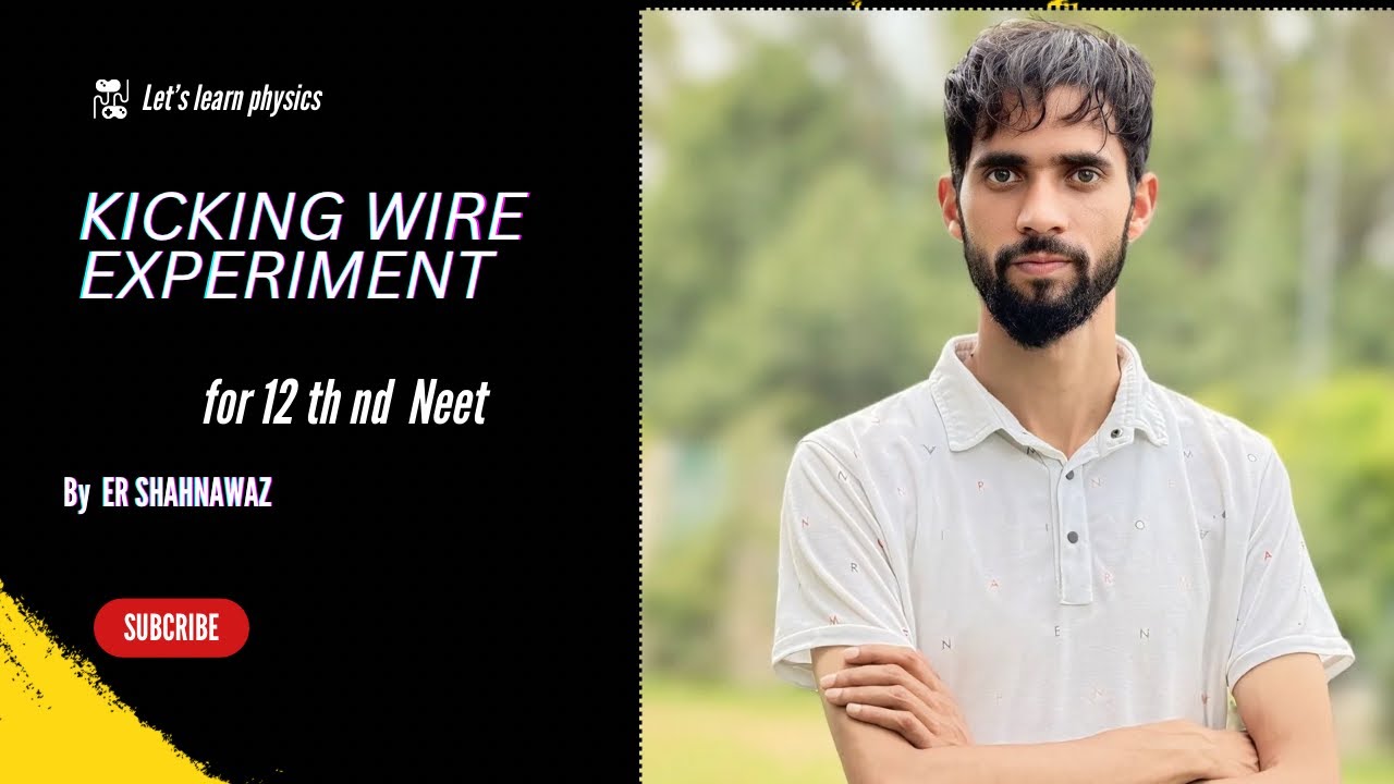 Kicking wire experiment #magnet #neet2024 #physicswallah #cbse # ...
