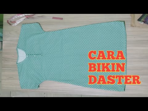 Cara Membuat Daster Tanpa Pola Belajar Menjahit Untuk Pemula - YouTube