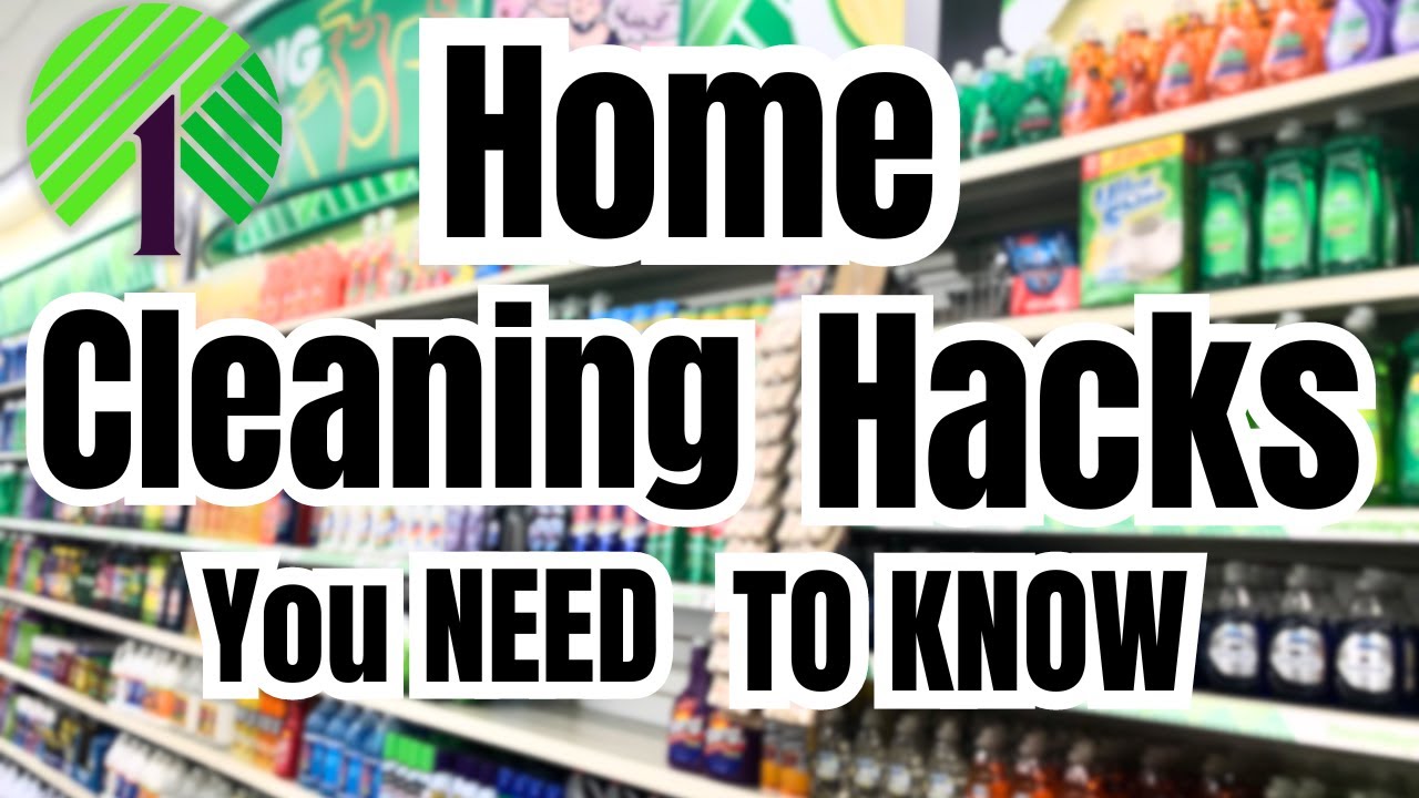 HOME CLEANING HACKS YOU NEED TO KNOW! - YouTube