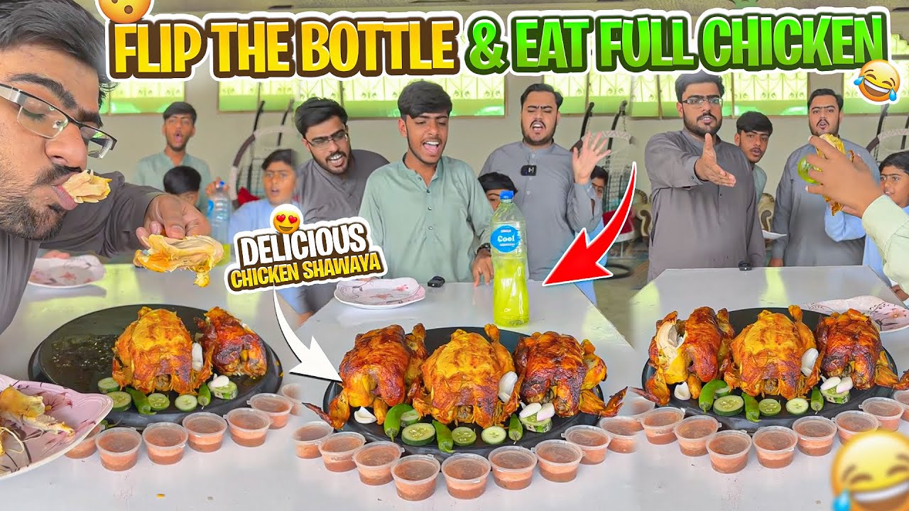 Full chicken shawaya challenge 🤣 - YouTube
