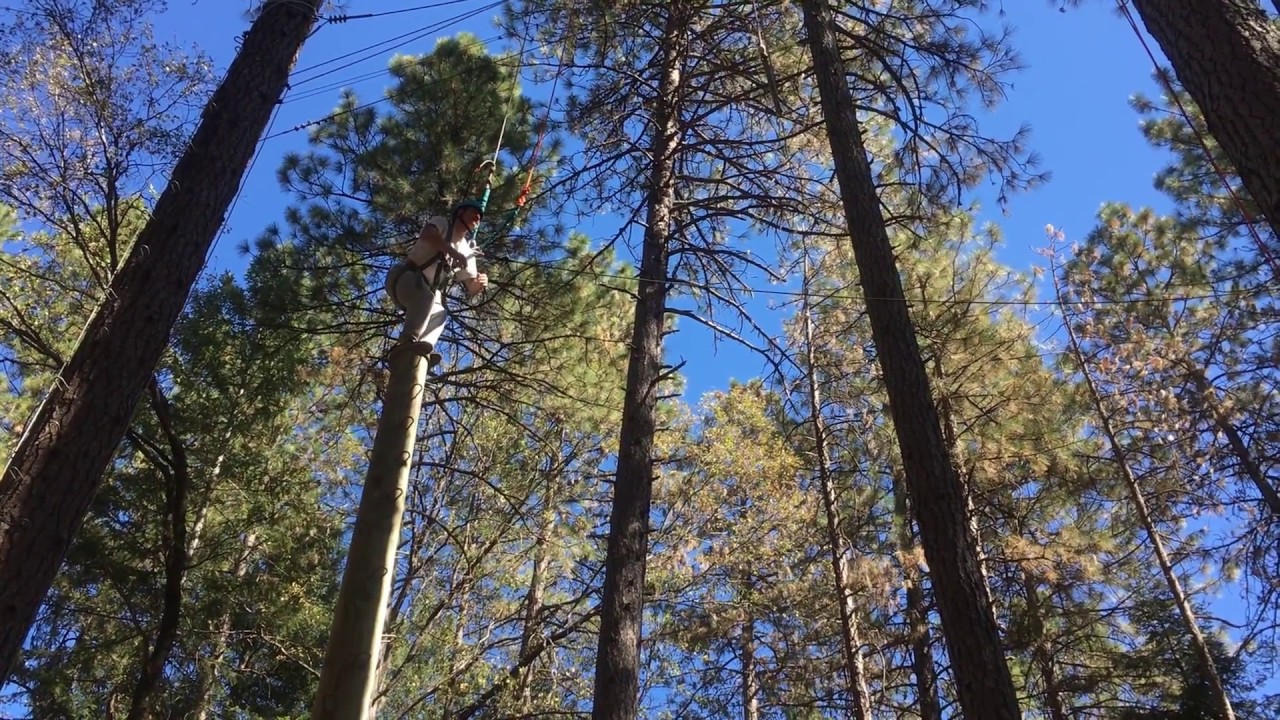 Leap of Faith - Odyssey for Youth Ropes Course - YouTube