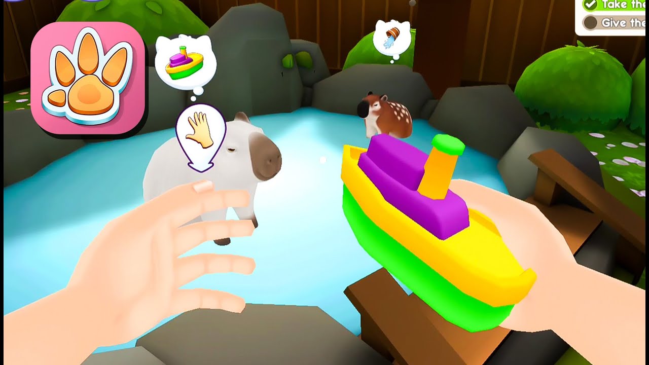 Capybara Simulator: Cute Pets - Take the Toys - Part 3 - YouTube