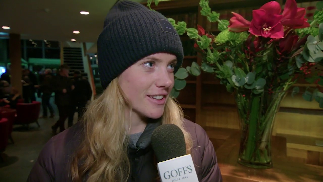 Mimi Wadham and Violet Hesketh of WH Bloodstock at Goffs November Sale ...