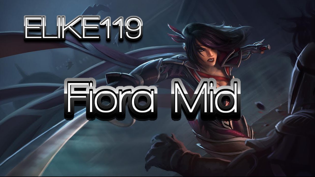 LoL Tutorials - Fiora Mid Lane [RANKED] (HD) - YouTube