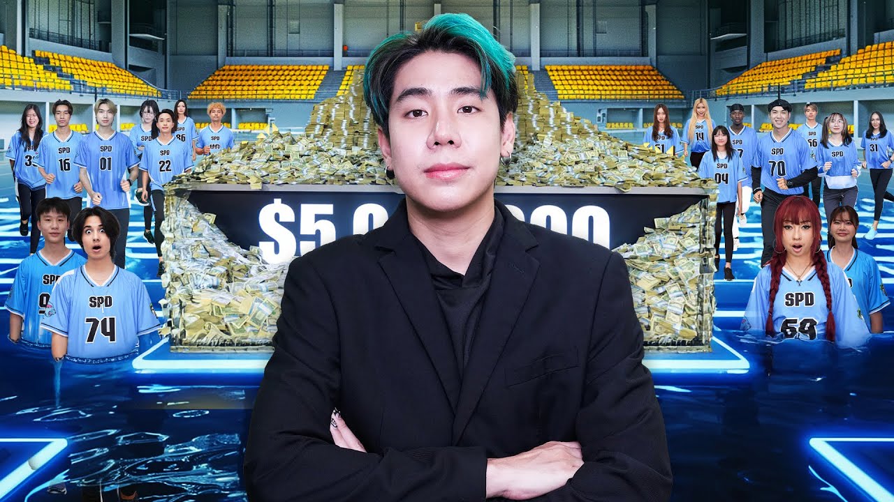 ผมสร้างเกมที่มีผู้เข้าแข่งขัน 100 คน ชิงเงิน 345,000฿! | SPD Games Ep.1 ...