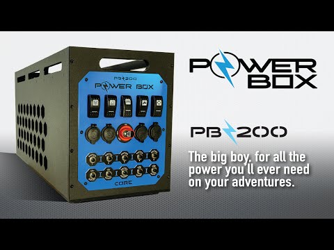 Power Box PB-200|Portable Dual Battery System|The BIG boy, for all the ...