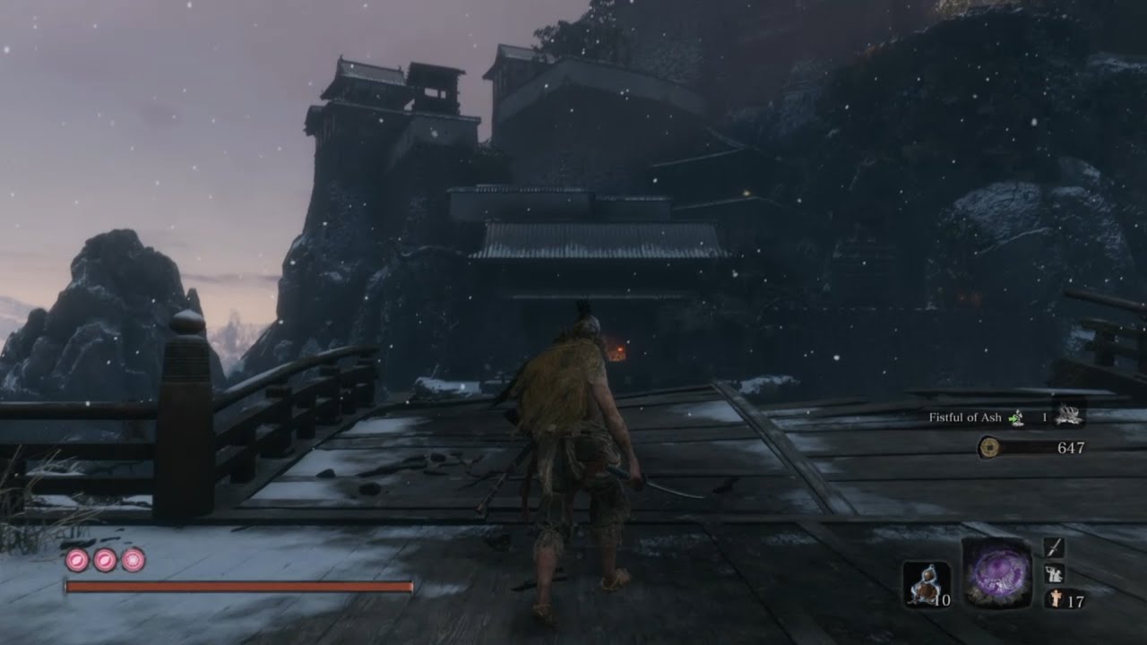 Sekiro - Unlocking Tengu Outfit by beating Gauntlet of Strength ...