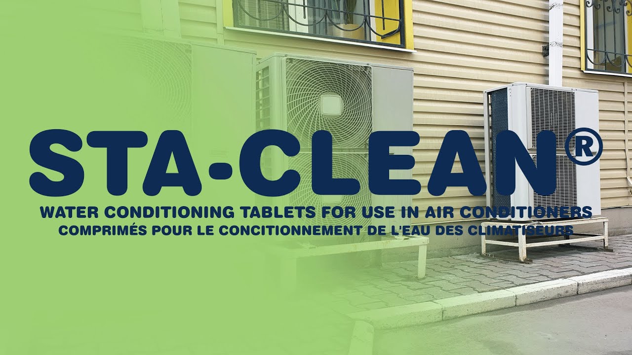 Sta-Clean® Water Conditioning Tabs - YouTube