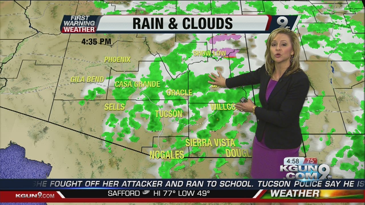 Chief Meteorologist Erin Christiansen's KGUN 9 First Weather Forecast ...