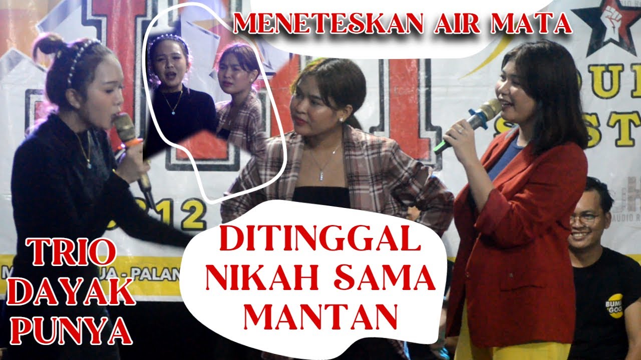TRIO DAYAK PUNYA - INTAN AISHWARA X SYNTIA SARI X BULAN TRIANA - AKU ...