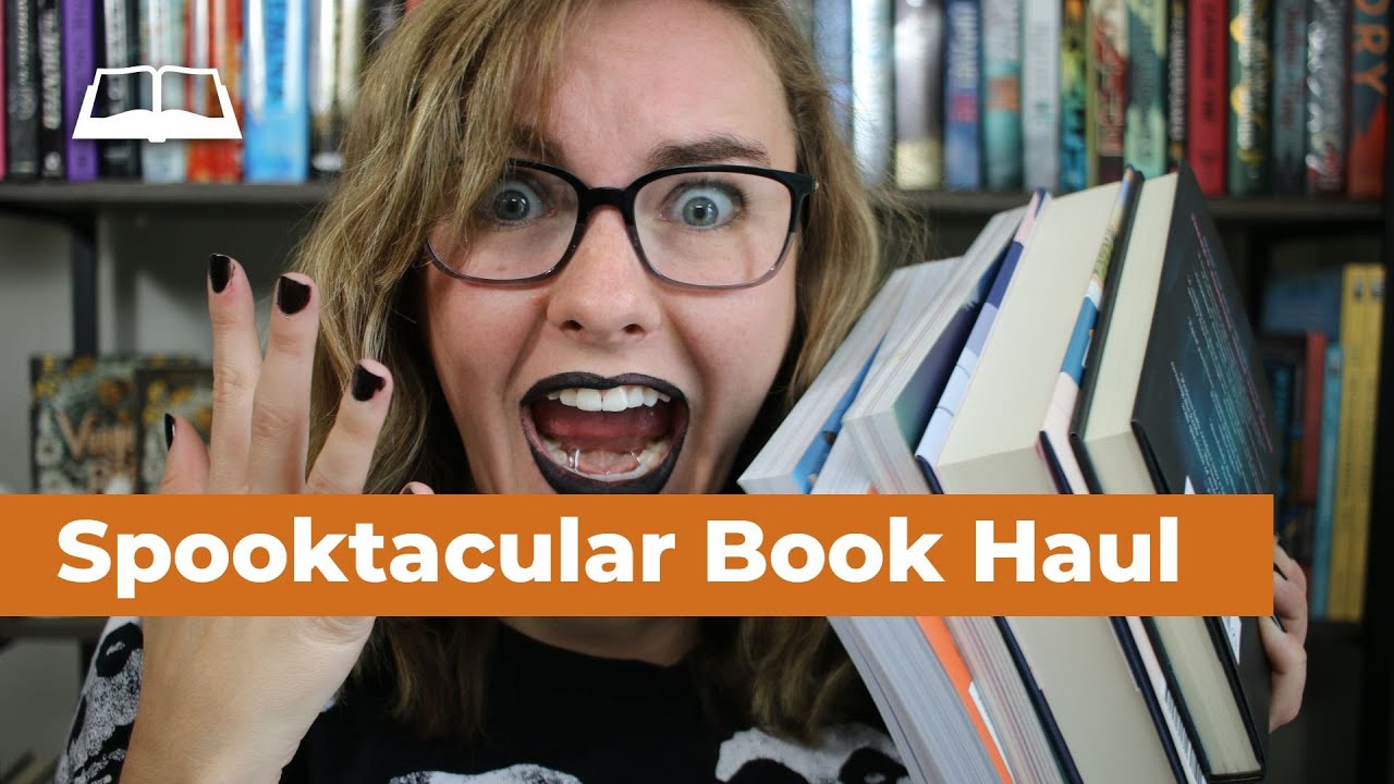 Spooktacular Book Haul 2021 - YouTube