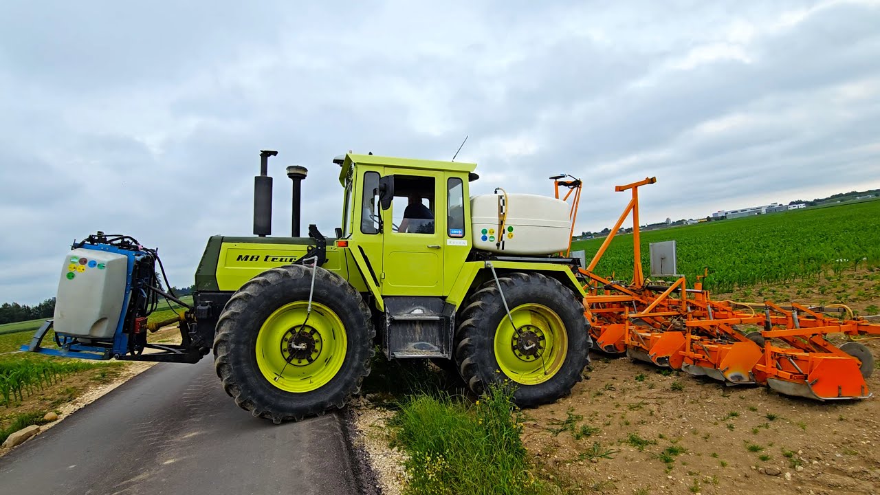 MB trac 1500 Spezial per RAVEN GPS mit Müthing Sytem bei ...