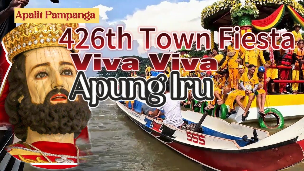 426th Town Fiesta of Apalit Pampanga.LIBAD of Apung Iru 2023. Viva Viva ...