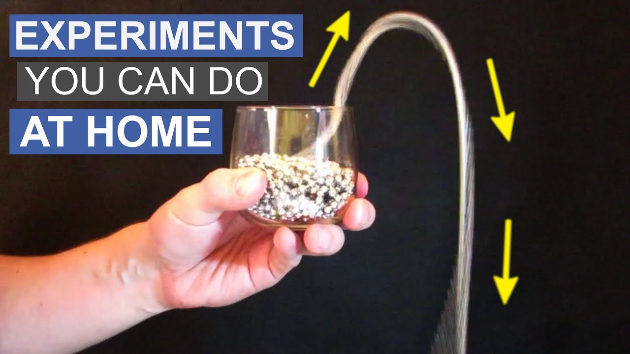 5 EASY EXPERIMENTS TO DO AT HOME - HOMEMADE DIY SCIENCE EXPERIMENTS ...