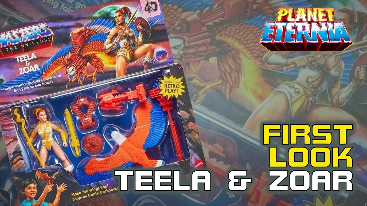 First Look MotU Origins Teela & Zoar | PlanetEternia - YouTube