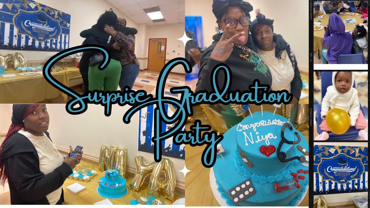SURPRISED COLLEGE GRADUATION PARTY FOR NIYAH *||~ HOST MS. KISHA WE ...