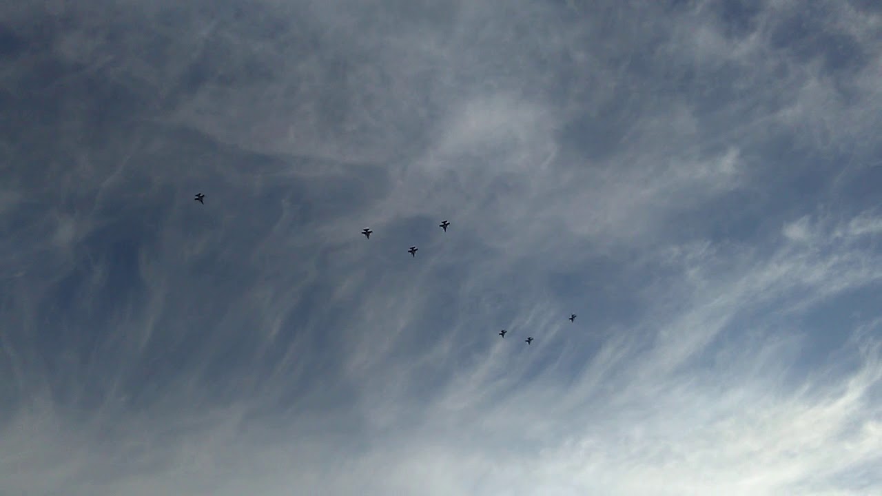 10 F16 planes flying over Denmark 2020! - YouTube