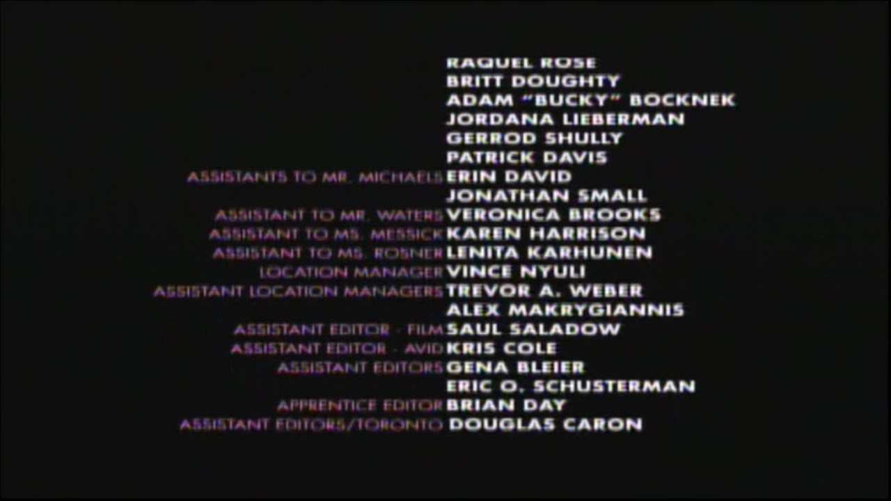 Mean Girls (2004) End Credits (Showtime 2 2024) - YouTube