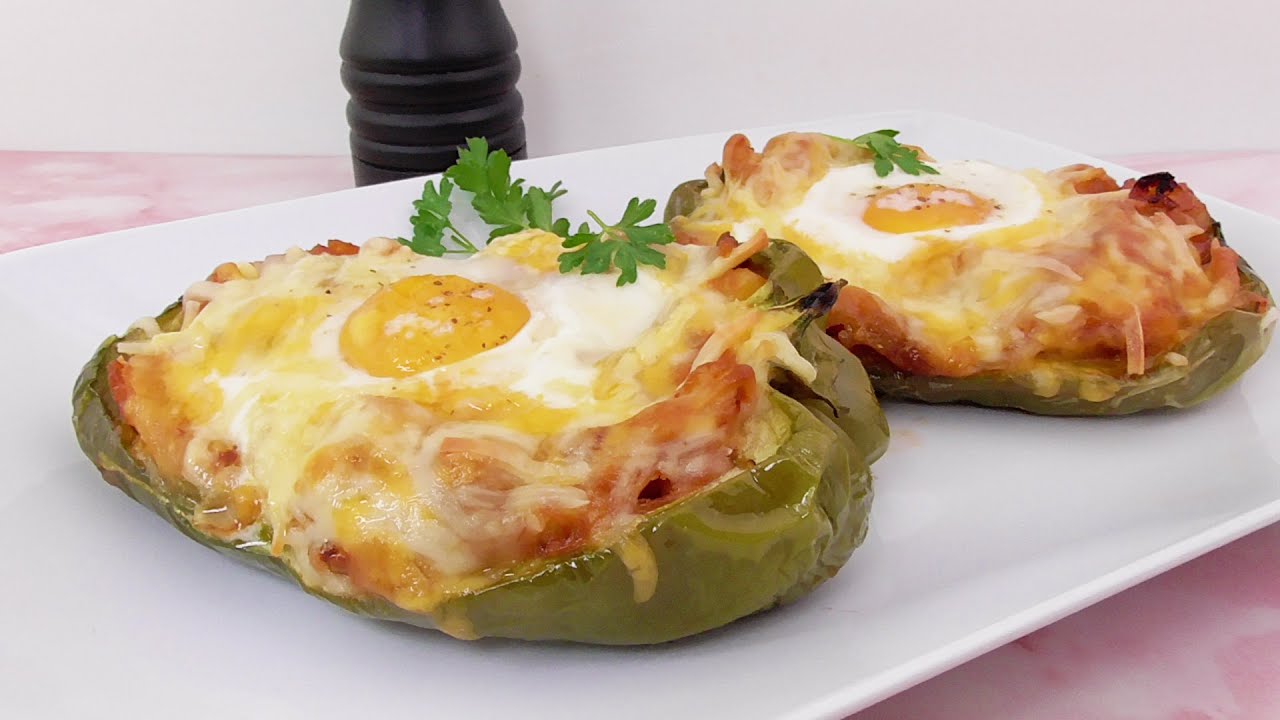 ESTOS PIMIENTOS RELLENOS TE VAN A ENCANTAR - YouTube