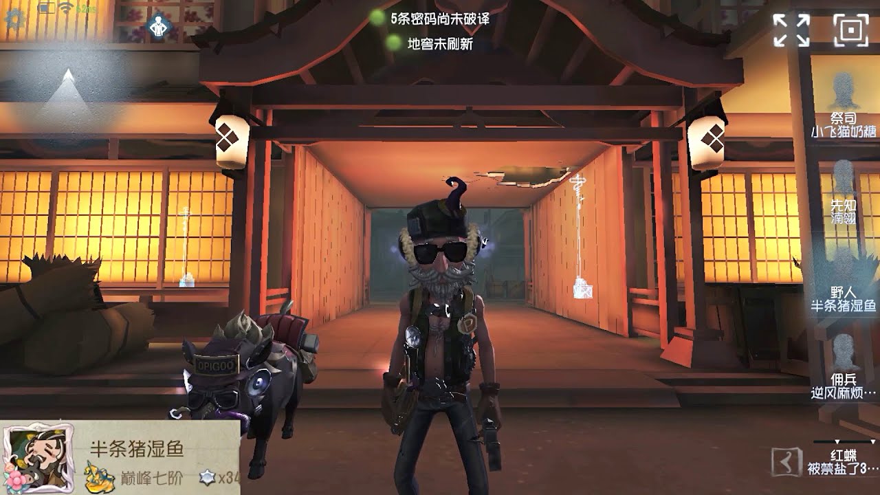 #30 Wildling | Pro Player | Eversleeping Town | Identity V - YouTube