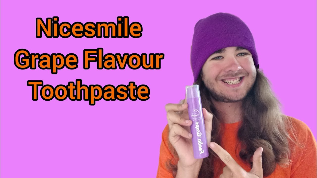 Nicesmile - Grape Flavour Toothpaste: Review - YouTube