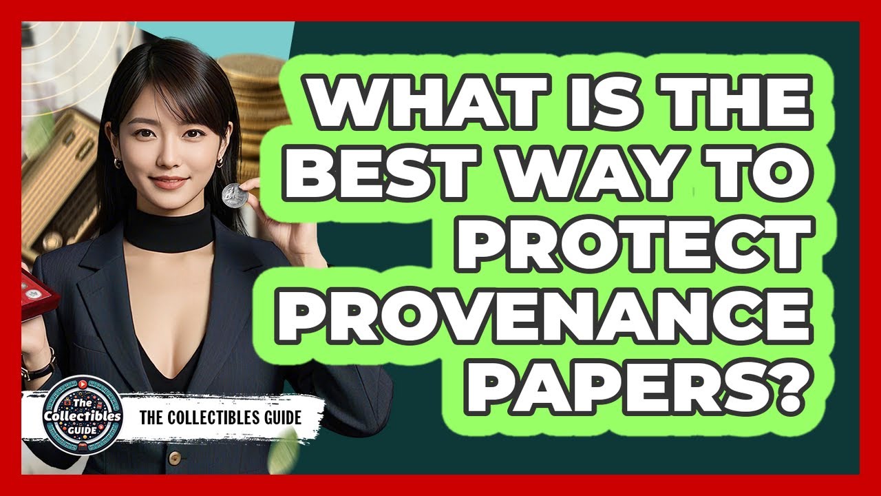 What Is The Best Way To Protect Provenance Papers? - The Collectibles ...