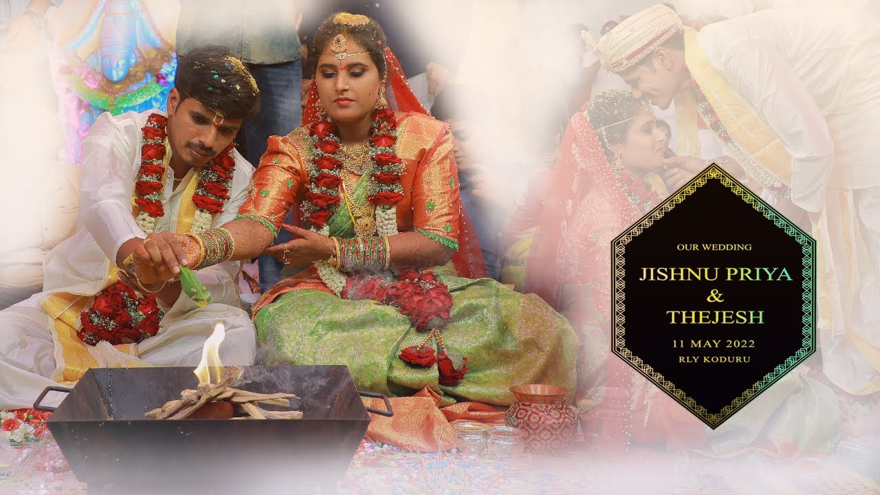 Jishnu Priya & Thejesh Wedding Highlights || NR ADVERTISEMENTS || - YouTube