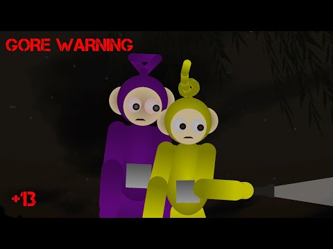 Tinky Winky kills Laa Laa | Slendytubbies Animation (Blood)