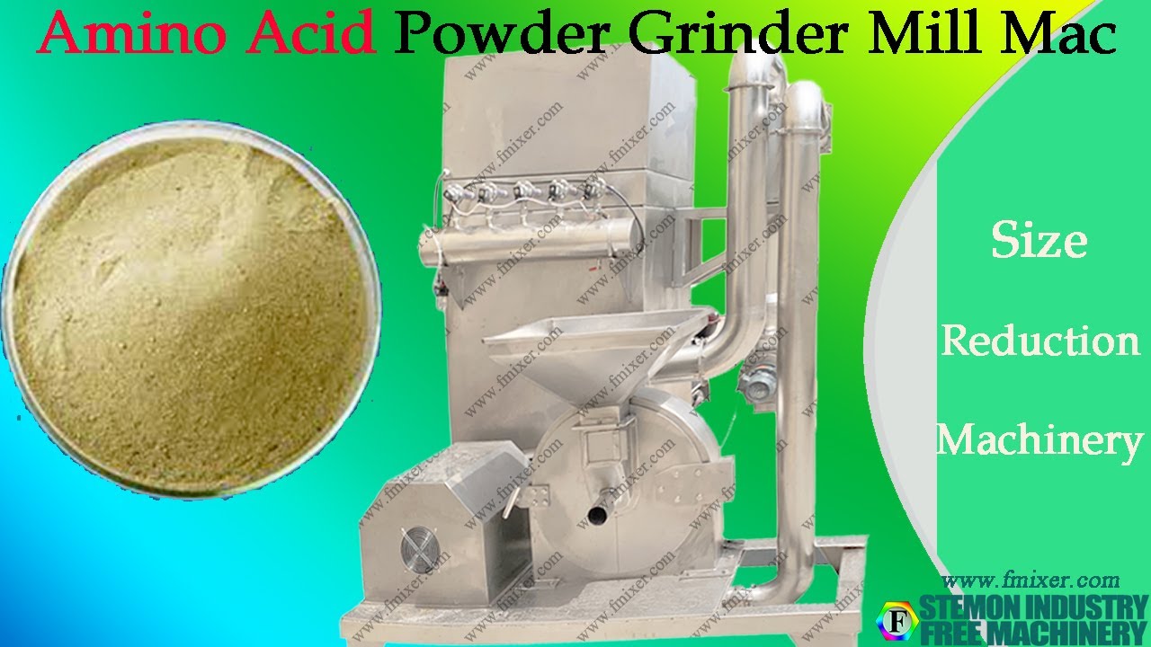 Amino Acid powder grinder machine for pharmacy grinding production with ...