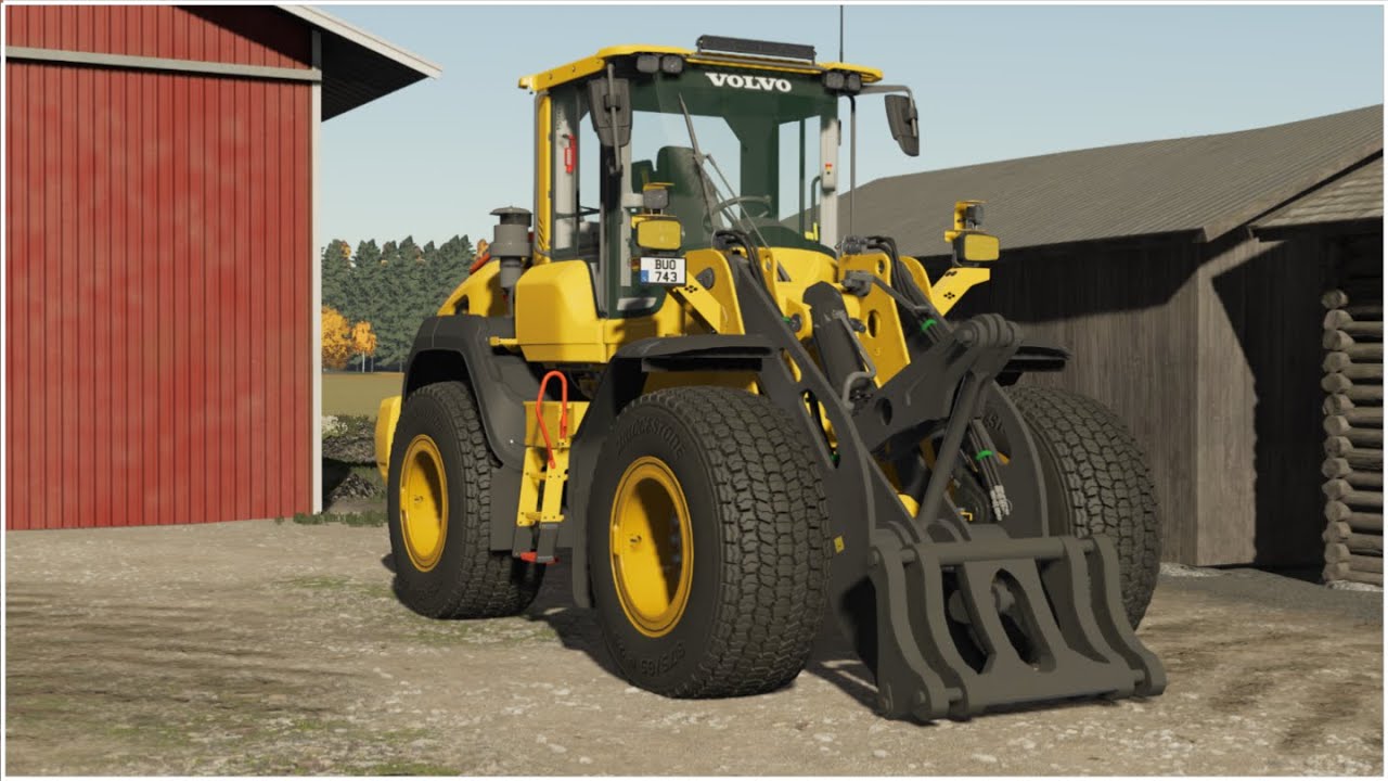 FS22 Southern Sweden Ep 33 | making square BALES on the BIG field - YouTube