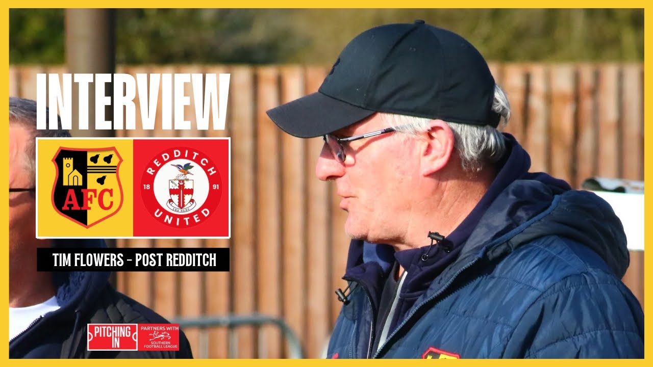 INTERVIEW | Tim Flowers reacts to Redditch United victory - YouTube
