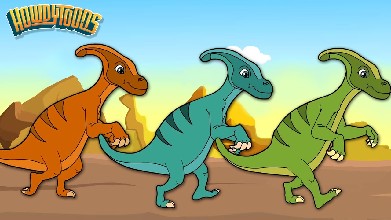 Parassaurólofo | Músicas de Dinossauros | Dinostory por Howdytoons S1E6 ...