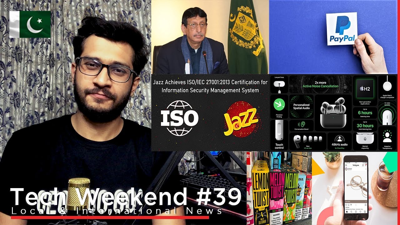 Tech Weekend #39 | PayPal In Pakistan, Made In India Airpods, More Ads On Instagram, Jazz ISO ...